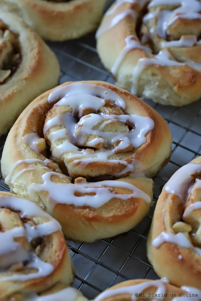 Rollos de canela y manzana – Mi Diario de Cocina Rollos de canela y manzana – Mi Diario de Cocina